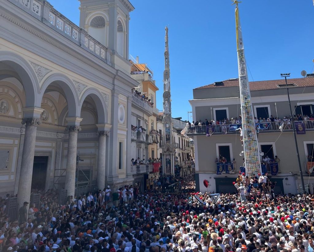 Nola, festa dei Gigli, il sindaco Ruggiero: “Patrimonio Unesco ...